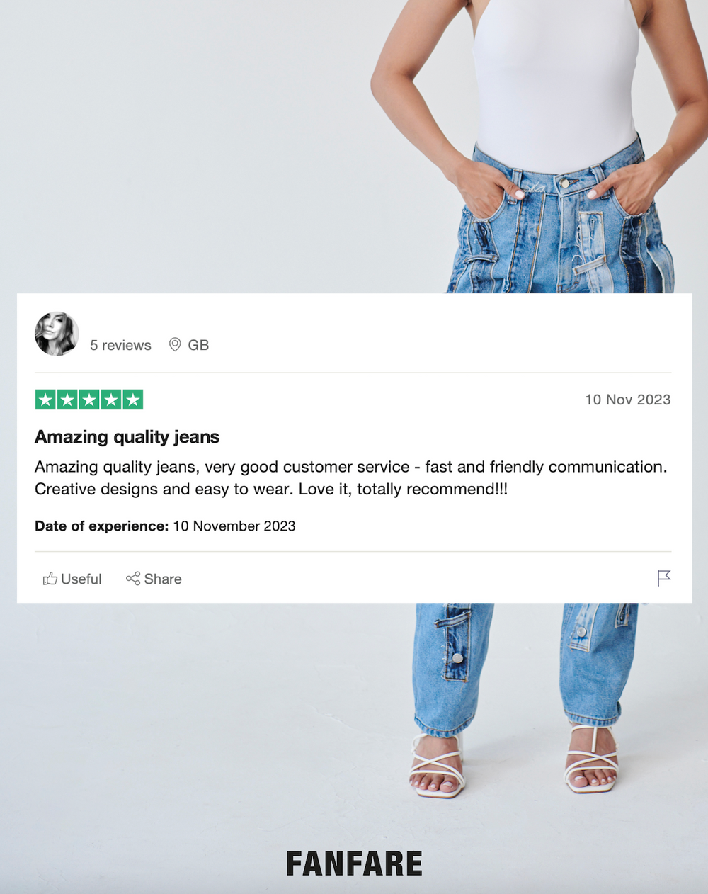 How Good Are Fanfare Label's Sustainable Jeans?